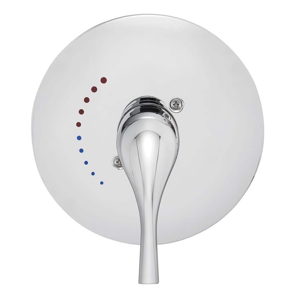 Speakman Echo 1-Handle Shower Valve Trim in Nickel (Valve Not Included ...