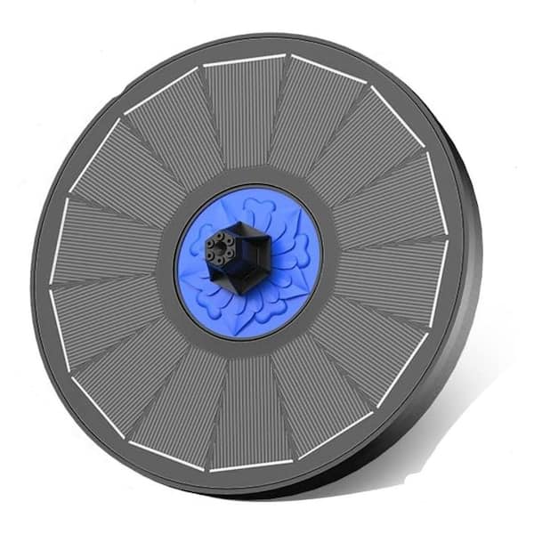 FAWEY TRED INC 3. 5W Solar Powered Spitter Bird Bath Fountains with 7 ...