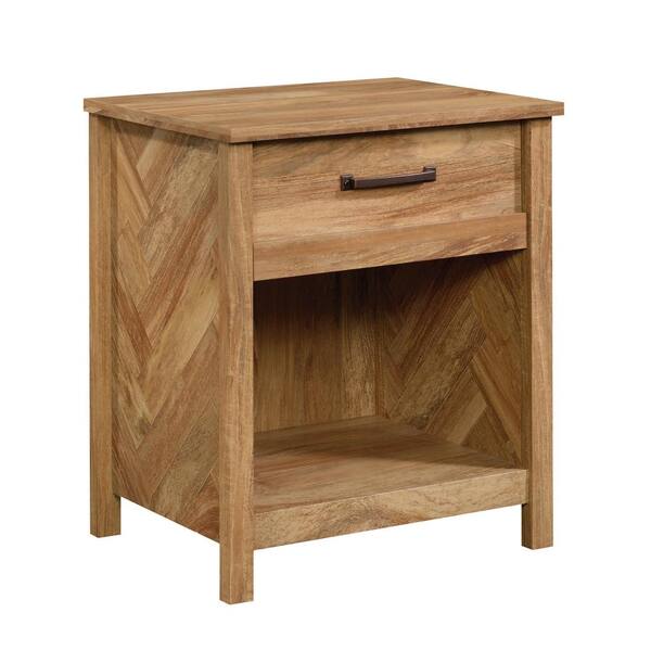 SAUDER Cannery Bridge 1-Drawer Sindoori Mango Night Stand 424188 - The ...