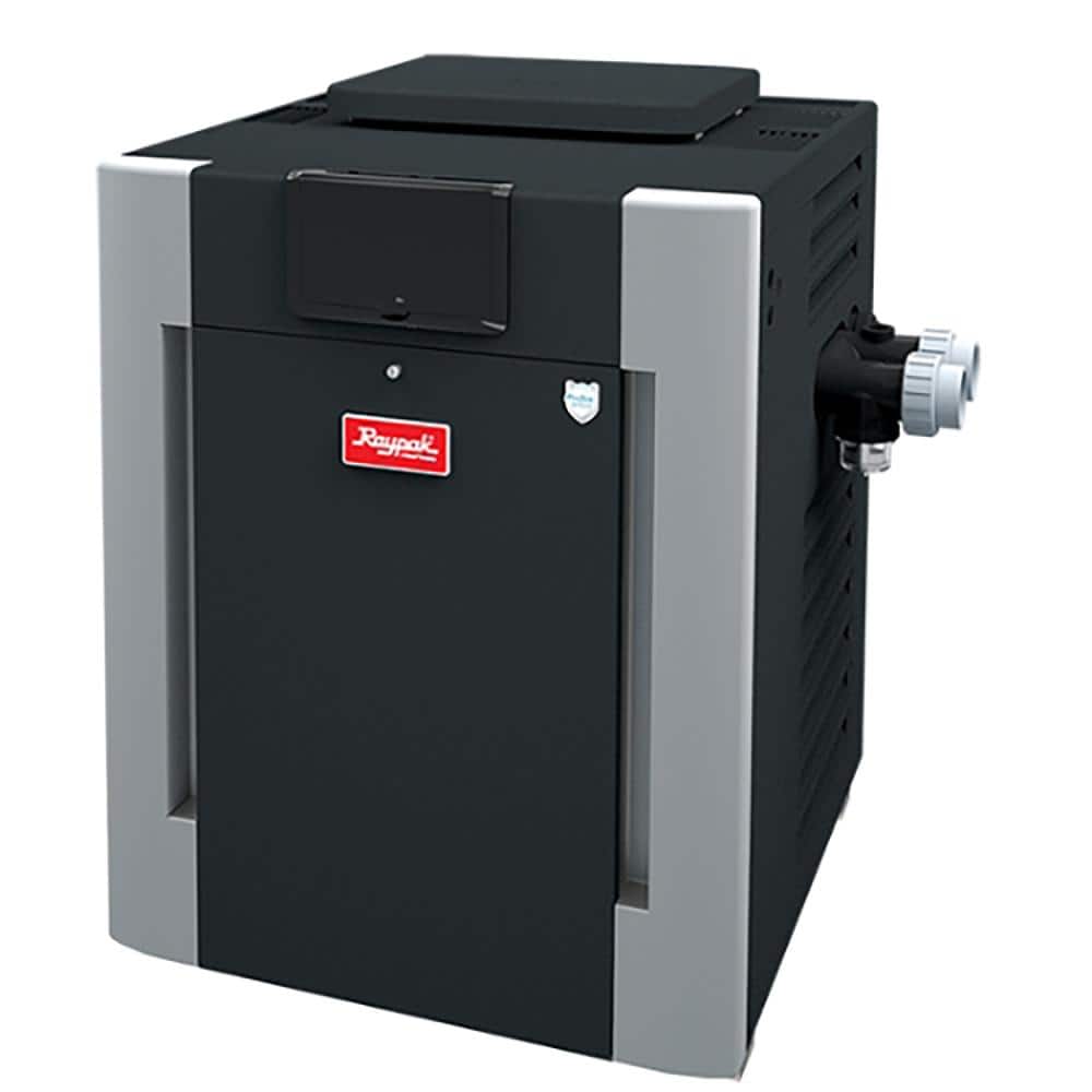 Raypak ASME 406,000 BTU Natural Gas Pool Heater with Elevation Limit ...