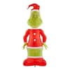 Dr. Seuss 10 ft. Inflatable Giant Grinch with Fuzzy Plush Fabric 115625 ...