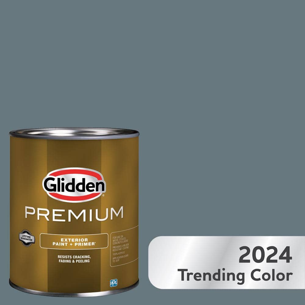 Reviews for Glidden Premium 1 qt. Night Rendezvous PPG1037-5 Satin ...