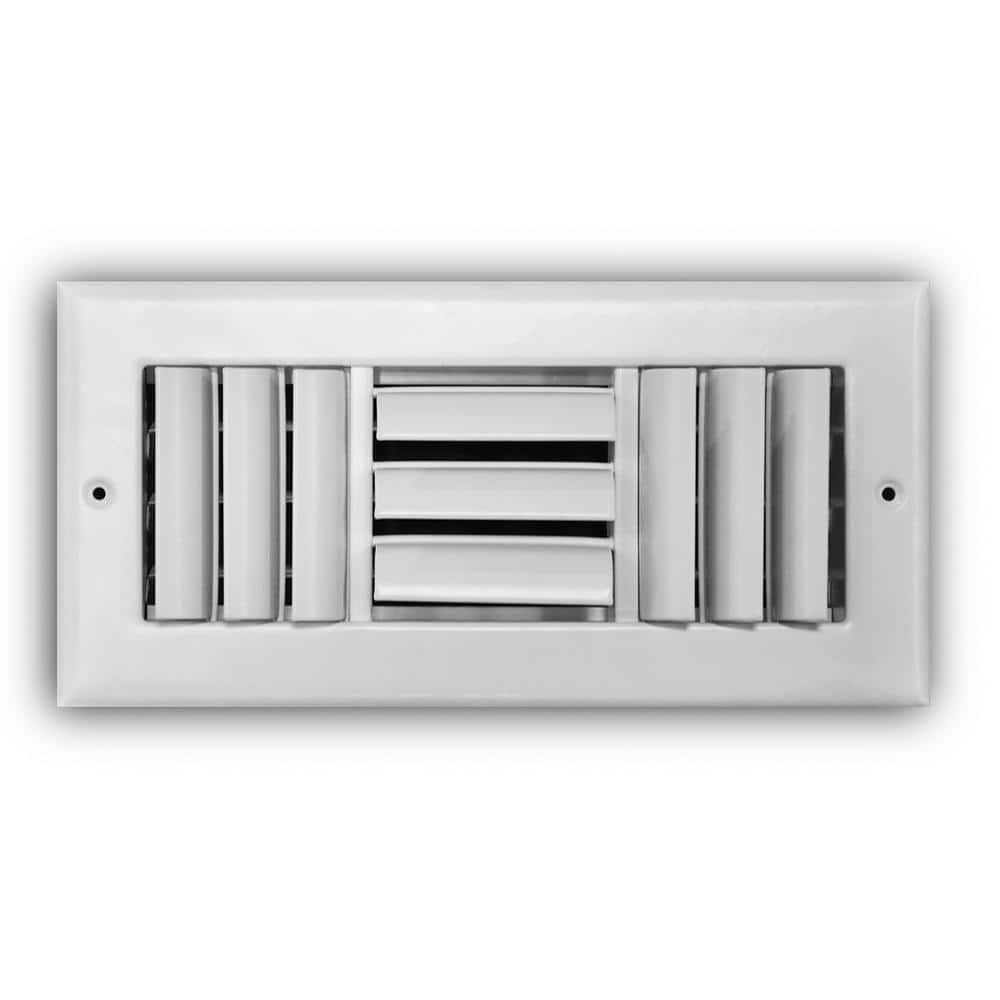 Everbilt 10 in. x 4 in. 3-Way Steel Adjustable Curved Blade Wall ...