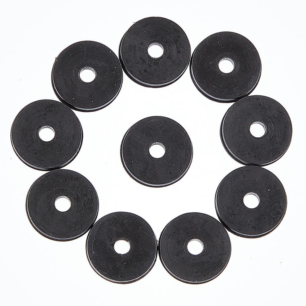 Everbilt 1/2 in. Rubber Flat Washers (10-Pack) 865940 - The Home Depot