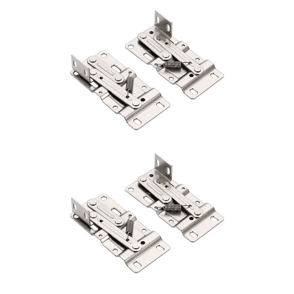 Numhew 4-Pack (2 Pairs) Steel Tip Out Tray Hinges, Standard Sink Hinges ...