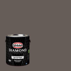 Glidden Essentials 1 gal. PPG1005-6 Oswego Tea Satin Exterior Paint ...