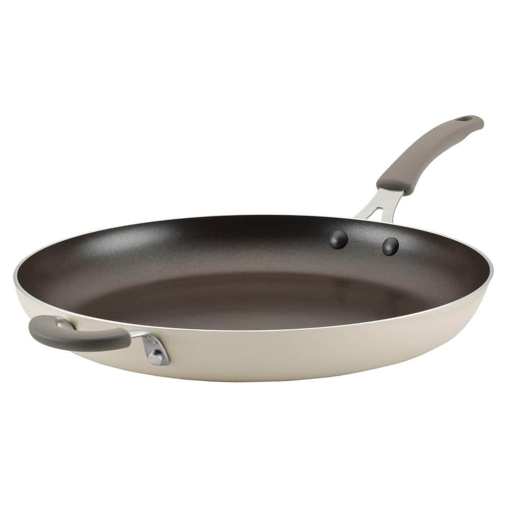 Rachael Ray Cook plus Create 14 in. Aluminum Nonstick Frying Pan in ...