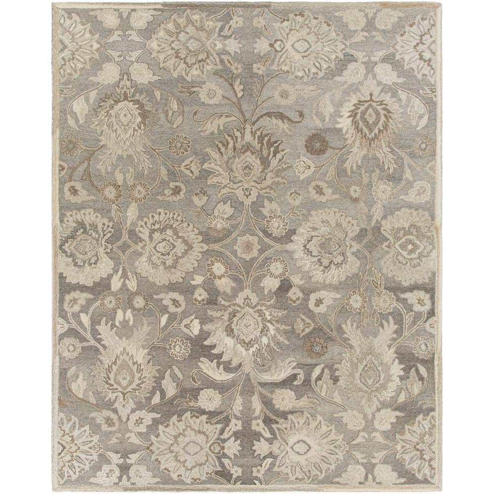 Livabliss Cambrai Beige Traditional 12 ft. x 18 ft. Indoor Area Rug ...