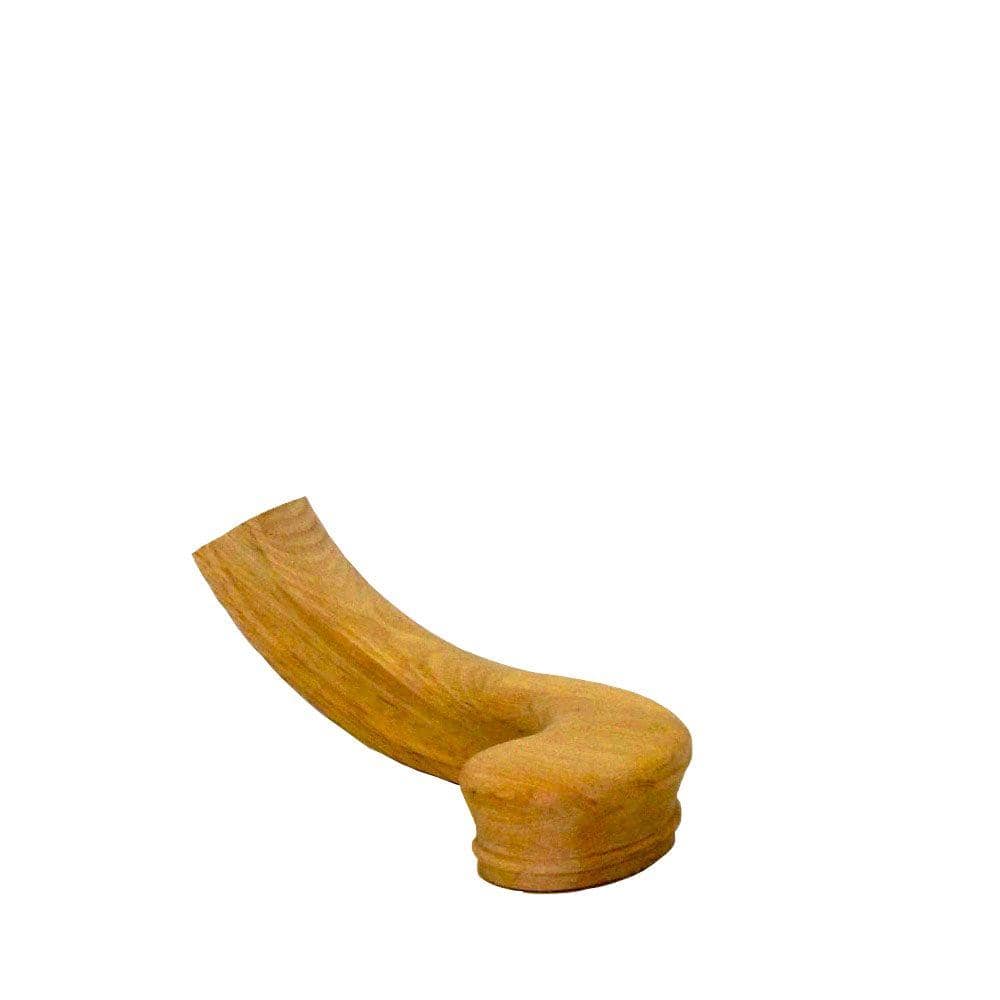 EVERMARK 7040 Red Oak Left Turnout Stair Handrail Fitting RO7040 - The ...