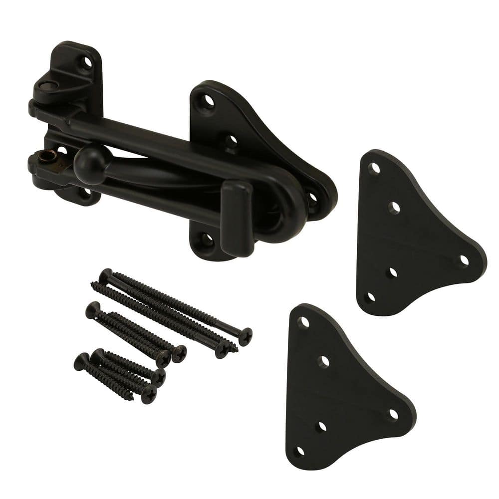 Prime-Line SWING BAR Door Lever GUARD W/HIGH SECURITY AUXILIARY LOCK ...