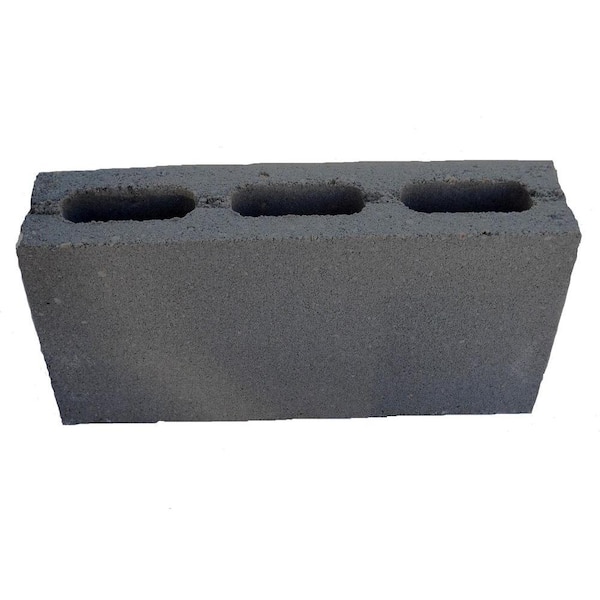 4 in. x 16 in. x 8 in. Cored Concrete Block 4816 - The Home Depot
