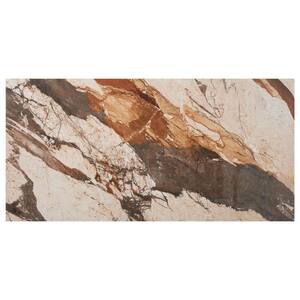 Ivy Hill Tile Adorn White Multicolor 4 in. x 0.41 in. Terrazzo Look ...