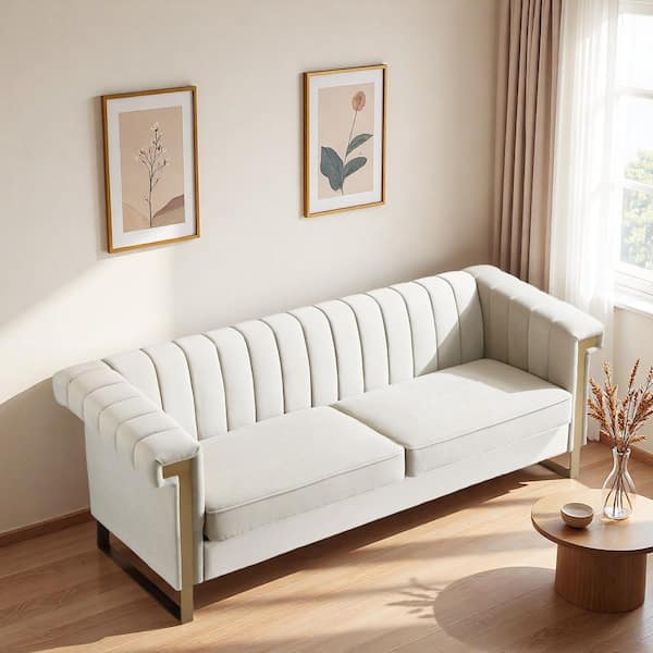 Reviews for CHRISTOPHER KNIGHT HOME Chikafusa 87 in. Round Arm Cloud ...