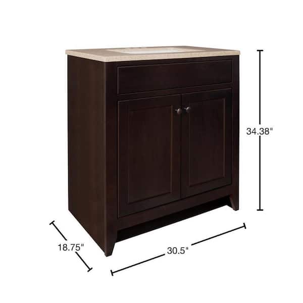 Glacier Bay Bathroom Cabinets Java | Cabinets Matttroy