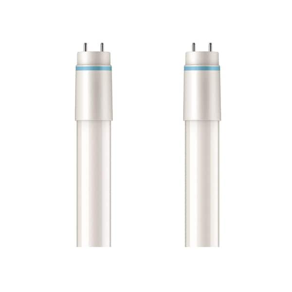 Philips 40-Watt Equivalent 48 in. T12 Tube G13 Base LED Linear Light ...