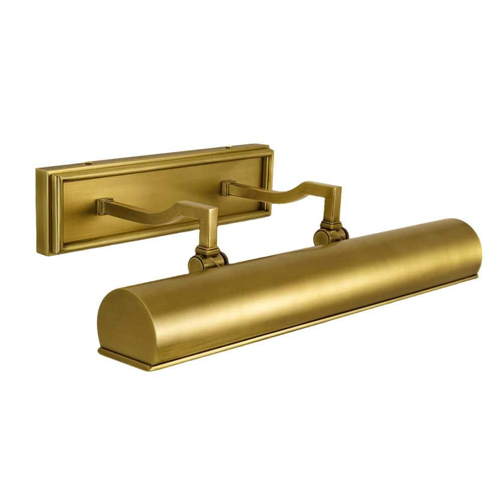 PUYRNF 18 in. Dimmable LED Brass Picture Light,Art Display Lighting for ...