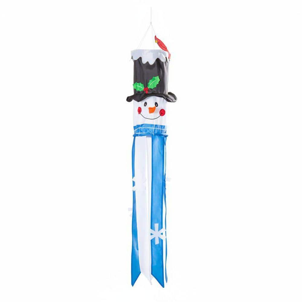 Charming 3D Snowman Outdoor Christmas Wind Sock YNLIN482 - The Home Depot