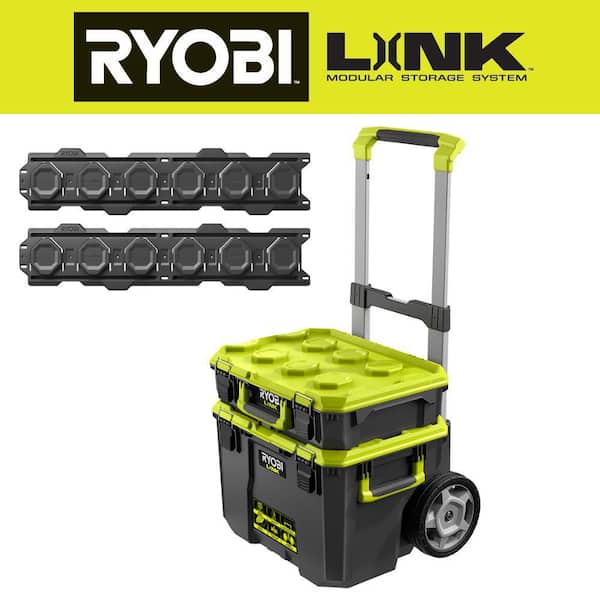 Reviews for RYOBI LINK Rolling Tool Box and Standard Tool Box with Wall ...