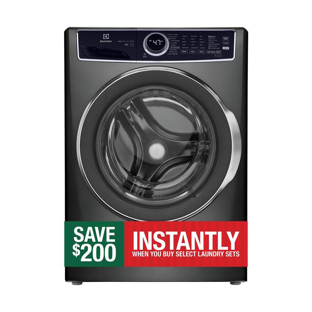 Electrolux 4.5 cu. ft. Front Load Washer LuxCare Wash and Perfect Steam ...