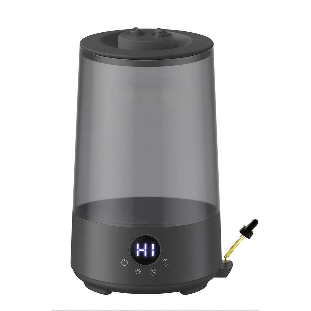 0.95 Gal. Cool Mist Humidifier, 34H Top Fill Filterless Humidifier for ...