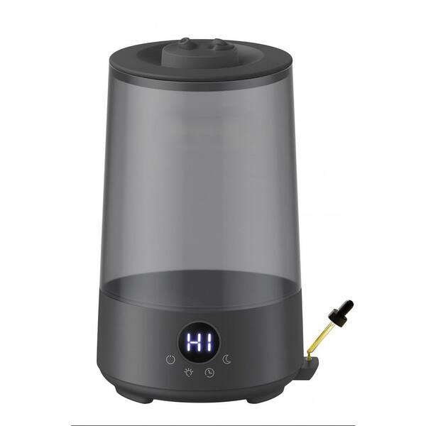0.95 Gal. Cool Mist Humidifier, 34H Top Fill Filterless Humidifier for ...