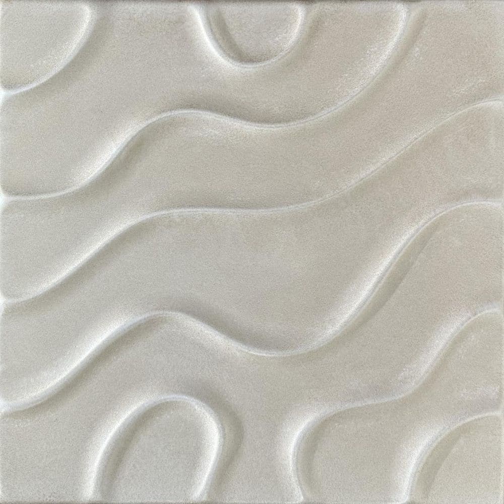 A La Maison Ceilings Modern Art Onyx Gold 1.6 ft. x 1.6 ft. Decorative ...