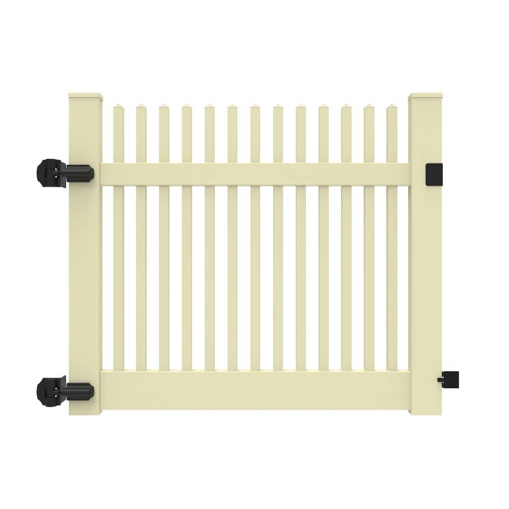 Barrette Outdoor Living Yukon Straight 5 ft. W x 4 ft. H Sand Vinyl Un ...