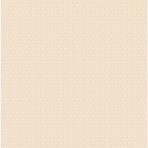 Ornamenta 2-Dark Beige/Greige Detailed Damask Non-Pasted Vinyl on Paper Material Wallpaper Roll ...