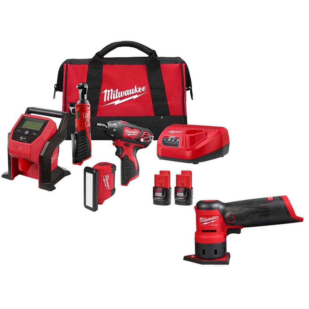 Reviews for Milwaukee M12 12-Volt Lithium-Ion Brushless Cordless Combo ...