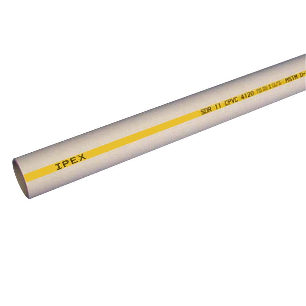 IPEX 1/2 in. x 10 ft. CPVC SDR11 Pipe 150019 - The Home Depot