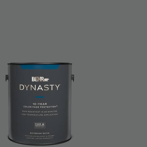 BEHR DYNASTY 1 Gal 770F 5 Dark Ash Satin Enamel Exterior Stain behr-dynasty-1-gal-770f-5-dark-ash-satin-enamel-exterior-stain