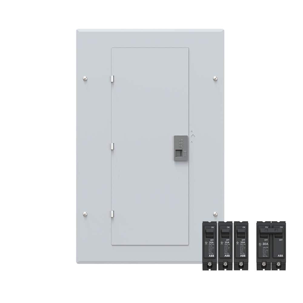 ABB 200 Amp 20-Space 40-Circuit Main Breaker Indoor Plug-On Neutral ...
