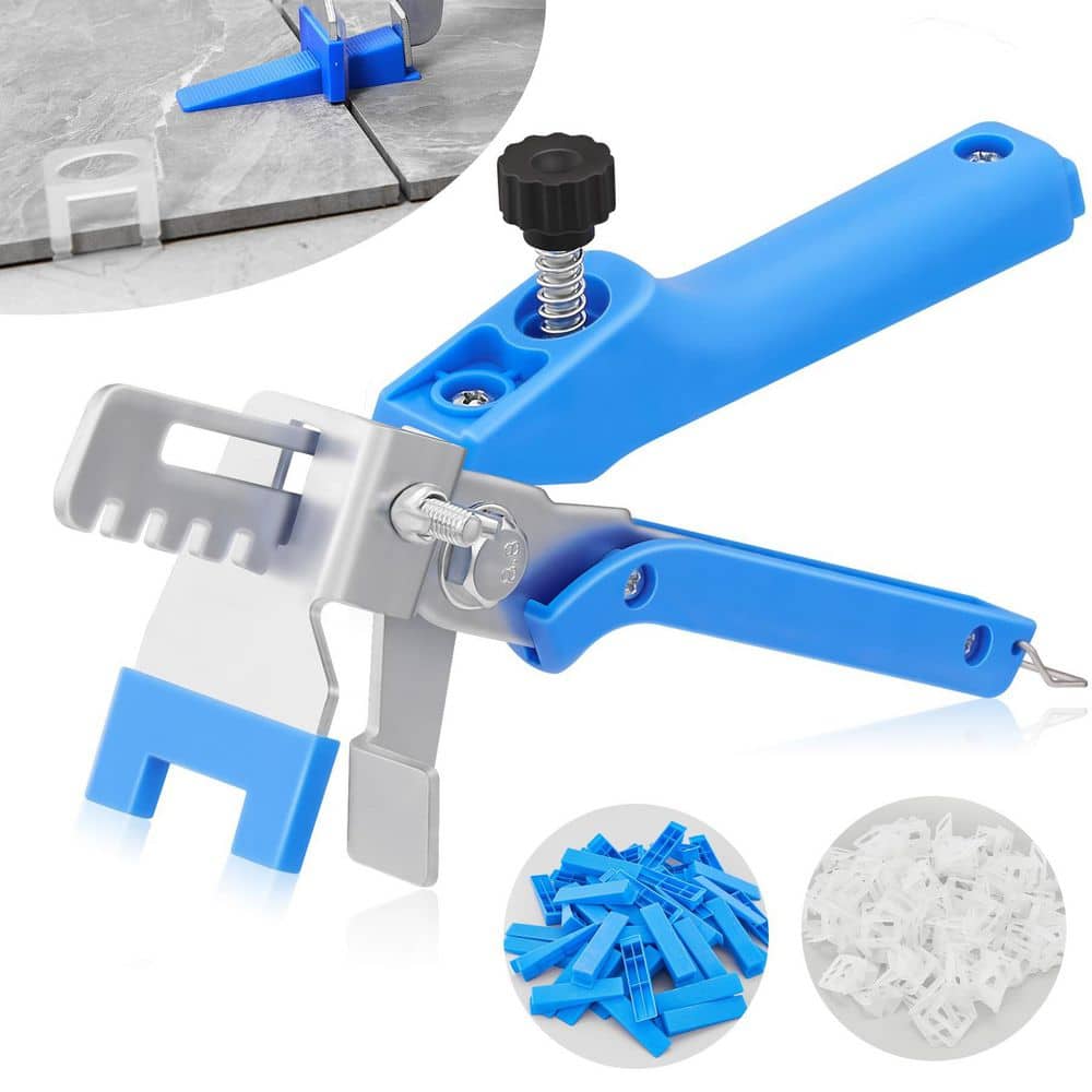 Laybus 1/8 in. with Tile Plier, 500Pcs Tile Leveler Spacers Clips and ...