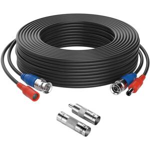 ZOSI 100 ft. Security Camera Cable BNC Cord Video Power Cable SP-XC ...