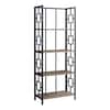 Dark Taupe Bookcase HD3616 - The Home Depot
