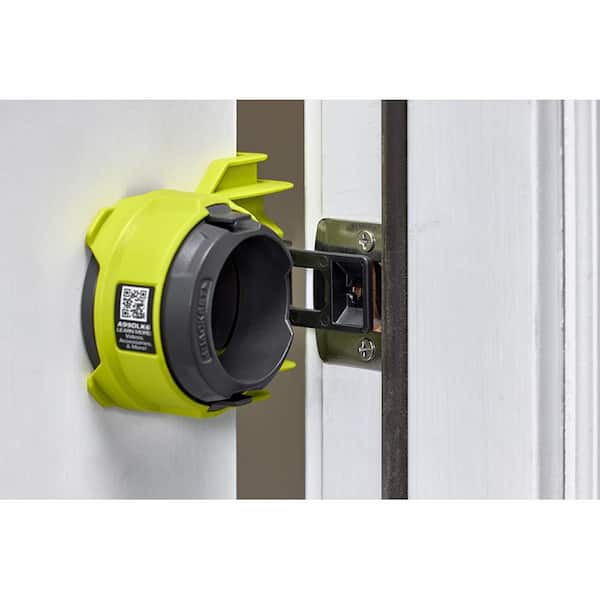 RYOBI Wood/Metal Door Lock Installation Kit with Bi-Metal Hole Saw ...