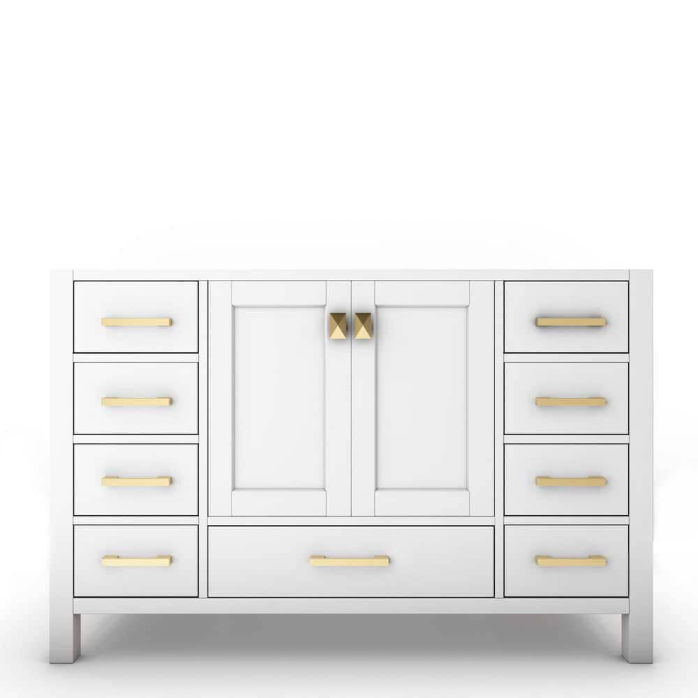 castellousa Yamyam 47 in. W x 21.75 in. D x 33 in. H Center Basin Bath ...