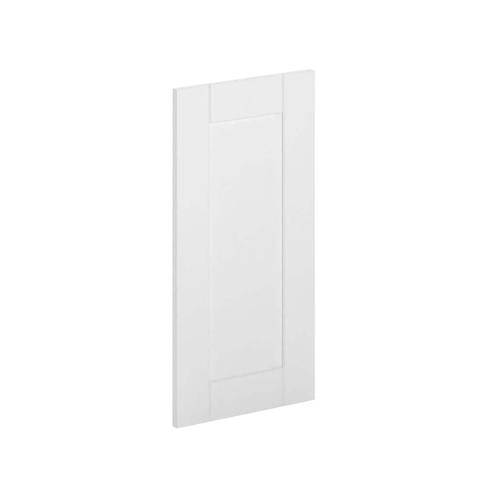 Hampton Bay 15 in. x 30 in. x 0.75 in. Princeton Shaker Wall Deco End ...