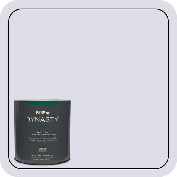 BEHR DYNASTY 1 qt. #640C-1 Hosta Flower Semi-Gloss Exterior Stain ...