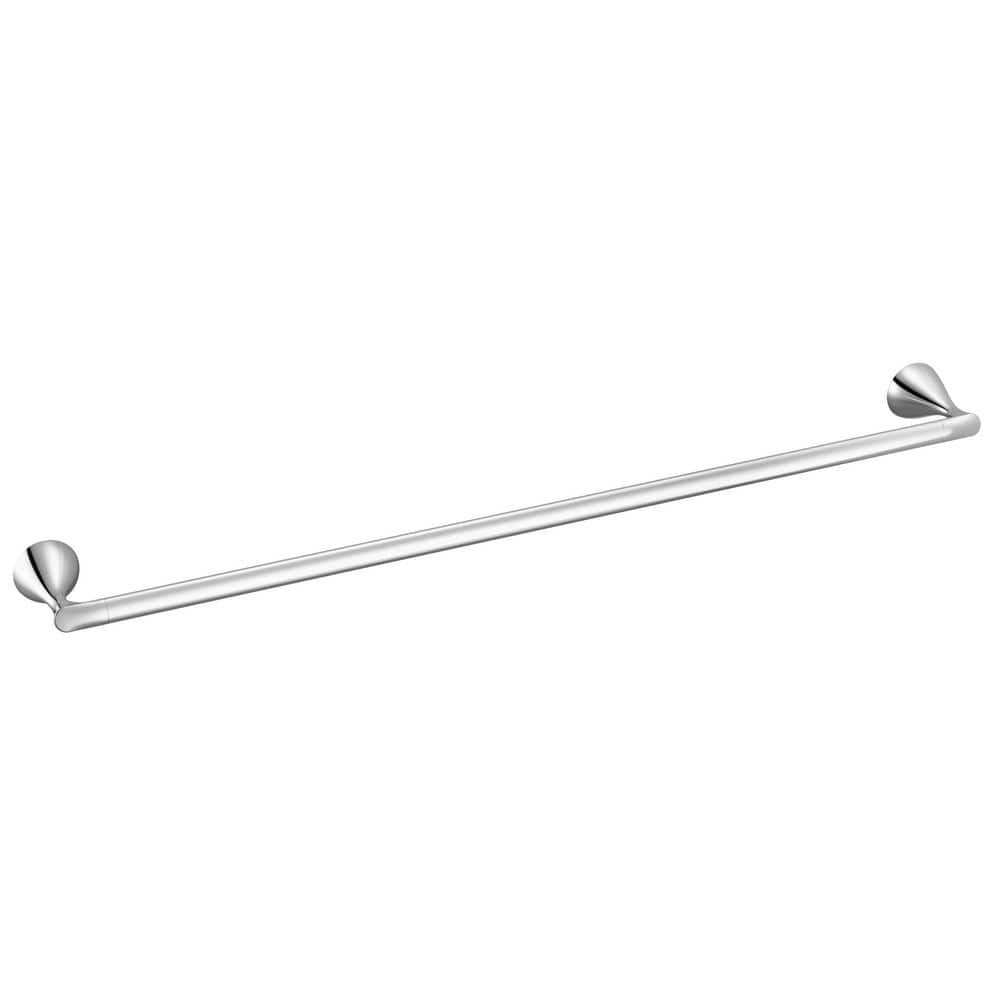 Delta Bonacci 30 in. Wall Mounted Single Towel Bar in Chrome 74530 ...