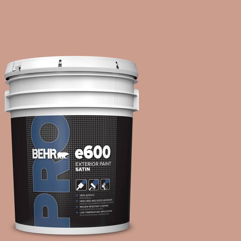 BEHR PRO 5 gal. #210F-5 Artifact Satin Exterior Paint PR64005 - The ...