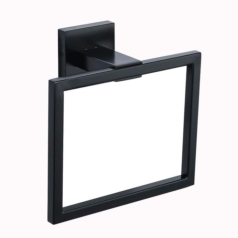 BYH build your home Wall Mounted Towel Ring Bath Rectangular Towel ...
