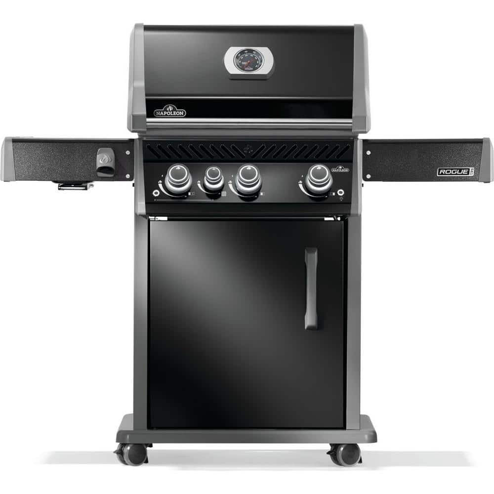 NAPOLEON Rogue PRO 425 3-Burner Propane Gas Grill in Black with ...