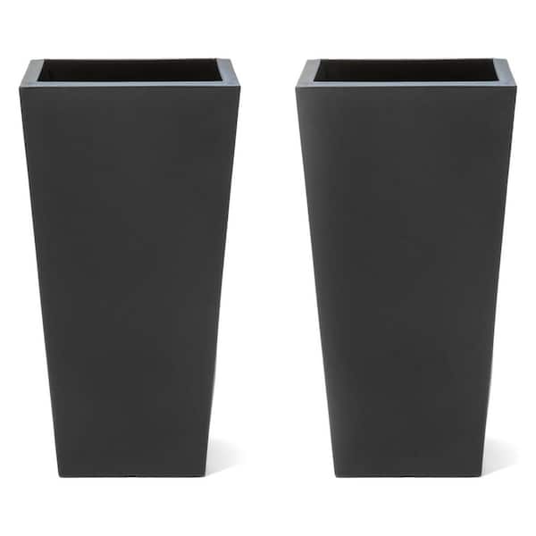 30 in Plastic Flower Pots Planter with Self-Watering Drainage Holes ...