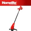Homelite 12V Lithium 10 in. Cordless String Trimmer/Edger with Internal ...