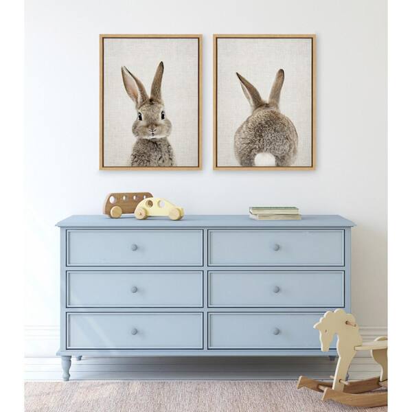 Anthropologie Artwork Rabbits