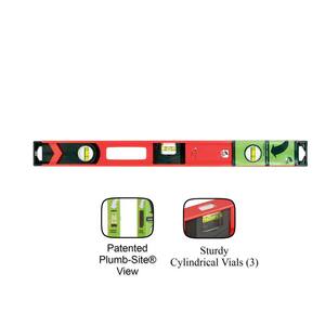 Kapro 9 in. Magnetic Bubble Vial Torpedo Level with Rubber End Caps 227 ...