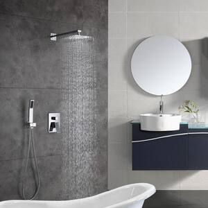 Square - Wall Bar Shower Kits - Shower Systems - The Home Depot