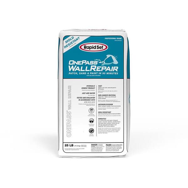 Have a question about Rapid Set 25 lbs. One Pass Wall Repair and ...