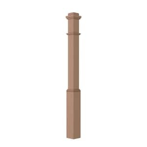 EVERMARK Stair Parts 4091 55 in. x 6-1/4 in. Unfinished White Oak Box ...